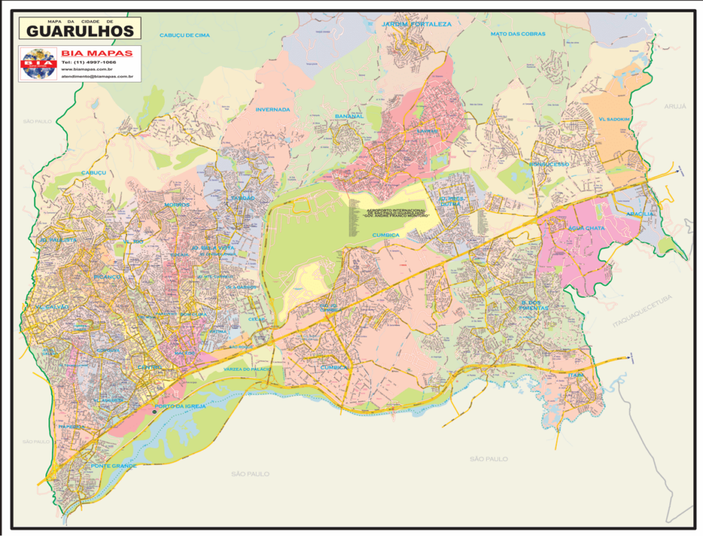 Guarulhos - SP • Bia Mapas