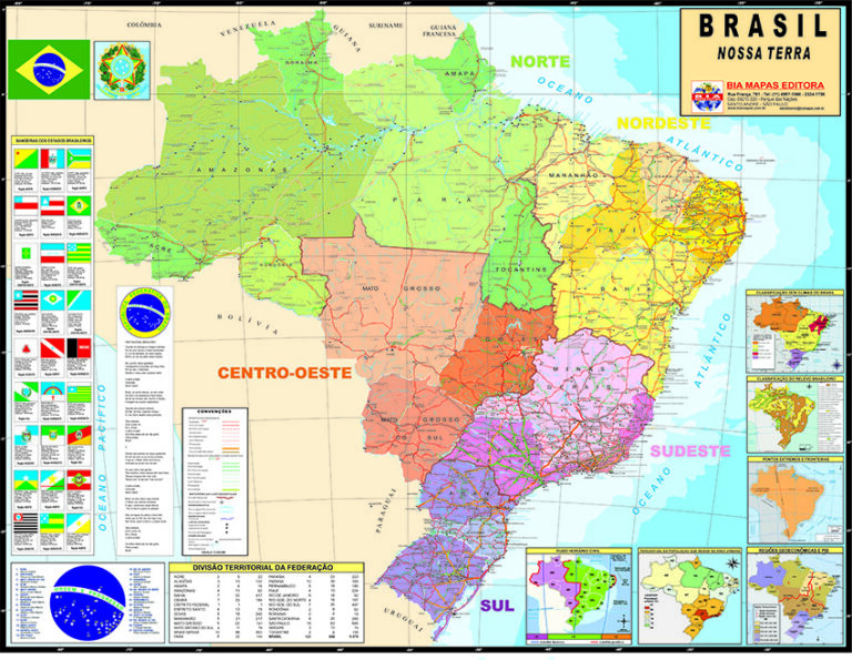 Brasil Nossa Terra • Bia Mapas