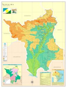 Roraima Físico • Bia Mapas