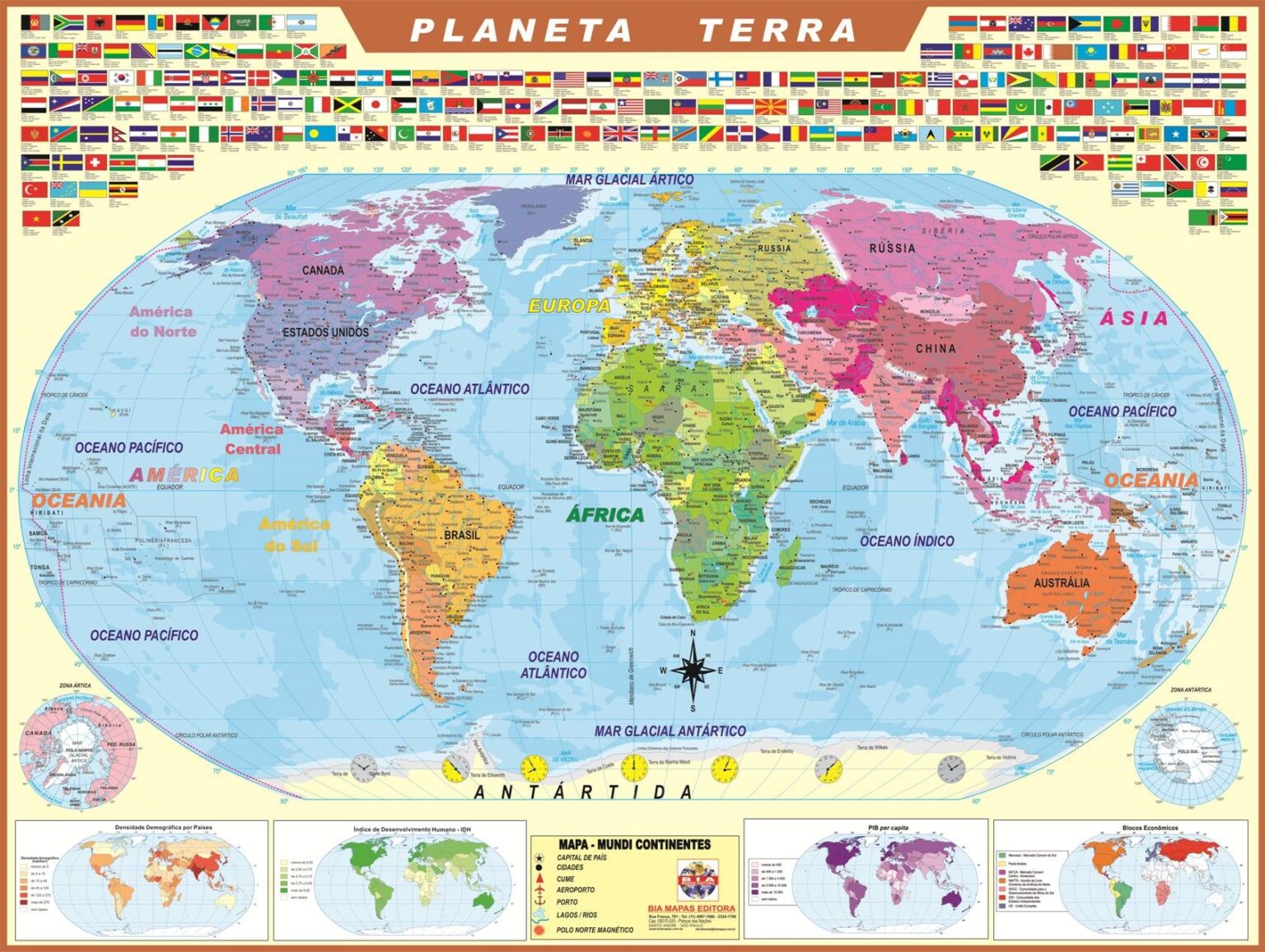Mundi Planeta Terra • Bia Mapas