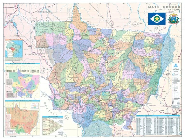 Mato Grosso Político • Bia Mapas