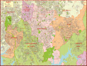 Grande ABC - SP • Bia Mapas